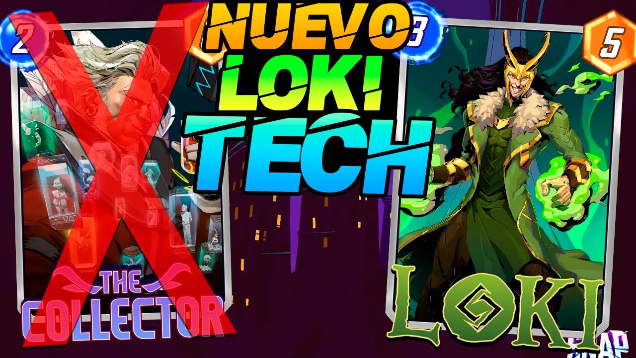 MAZO LOKI TECH!! SIN THE COLLECTOR?? | MARVEL SNAP ESPAÑOL - YouTube