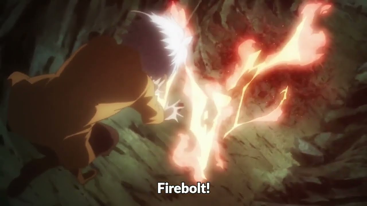 Bell Cranel Learns Magic! The Beginning of Firebolt! DANMACHI S1 - YouTube