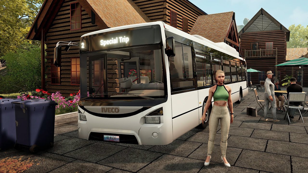 Bus Simulator 21 Next Stop - GeForce RTX 4080 16GB + i9 13900K ! - YouTube