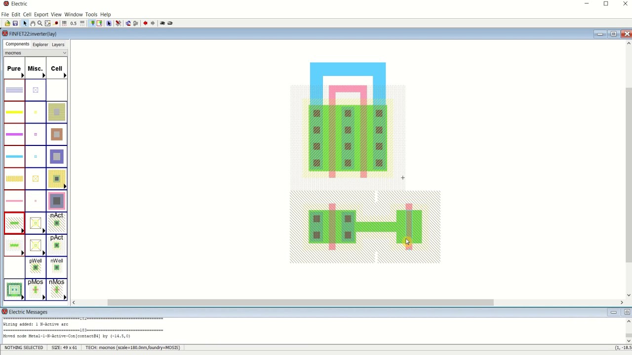 FINFET: Inverter Schematic & Layout. - YouTube