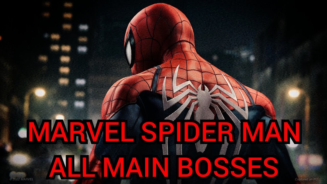 Marvel Spider Man Remastered All Main Bosses ( PC with Controller ...