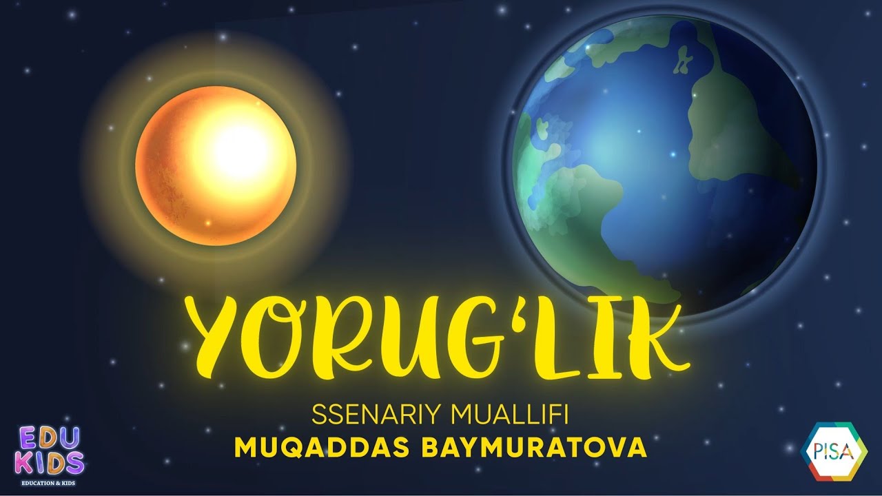 Edukids. PISA Yorug'lik - YouTube