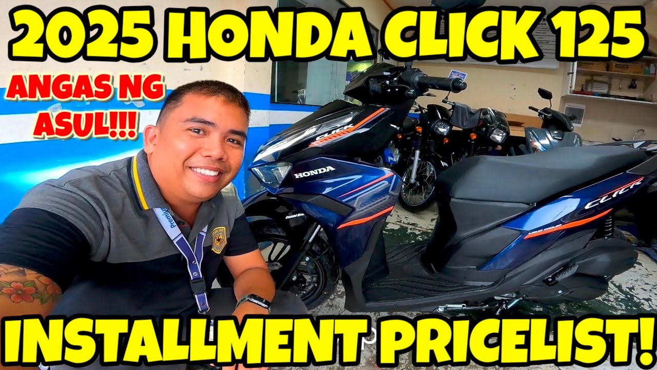 2025 HONDA CLICK 125 | INSTALLMENT PRICE LIST | ACTUAL CASA RELEASING ...