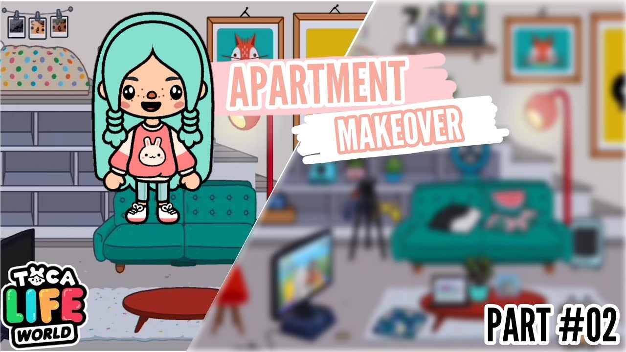 TOCA LIFE WORLD | APARTMENT MAKEOVER PART #02 INDONESIA - YouTube