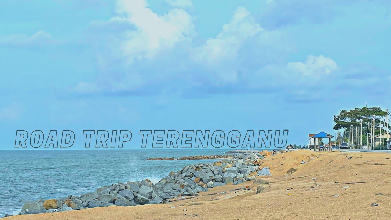 Sea View Road in Malaysia Jalan Merang to Kuala Terengganu - YouTube