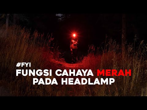 Ternyata ini FUNGSINYA CAHAYA BERWARNA MERAH pada headlamp | FYI