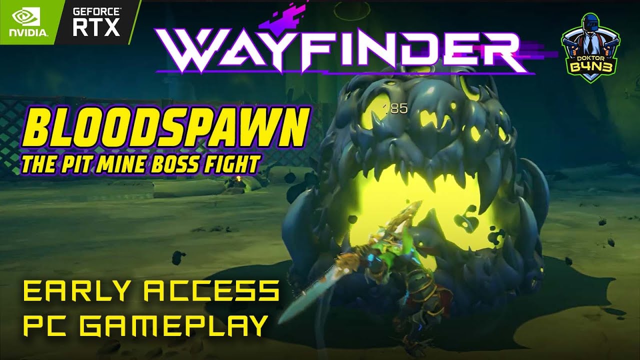 How to Bloodspawn (The Pit mine) boss fight explained #Wayfinder [Early ...