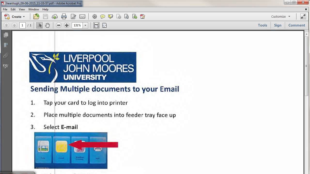 Adding a Document Scan to MS Word - YouTube