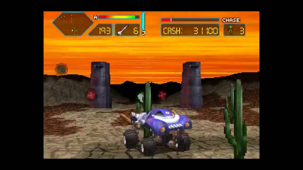 Off-World Interceptor Extreme ... (PS1) Gameplay - YouTube