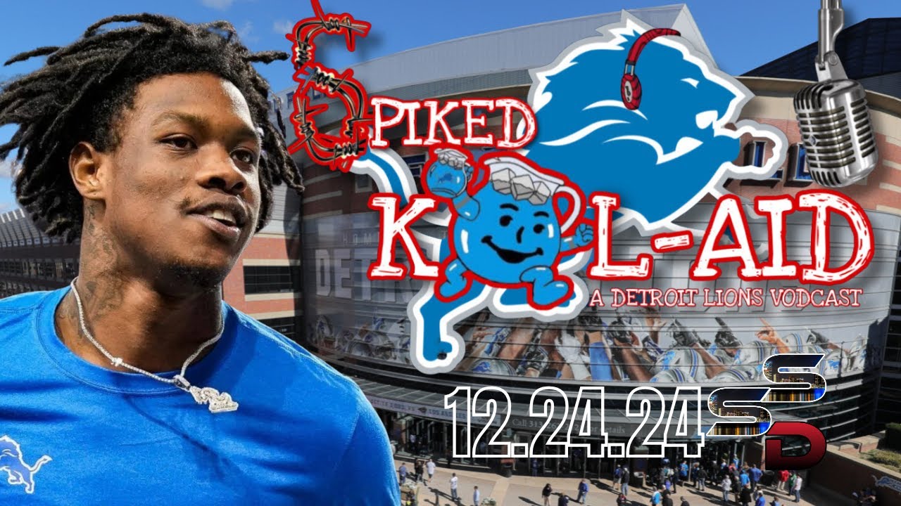 Detroit Lions Spiked Kool-Aid 12.24.24: We CONTROL THE OUTCOME - YouTube