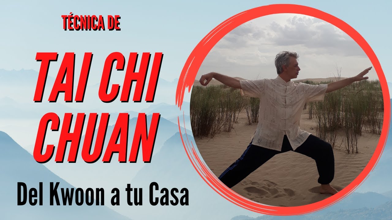 Tecnica de Tai Chi Chuan: "dan bien, el Látigo simple" - YouTube