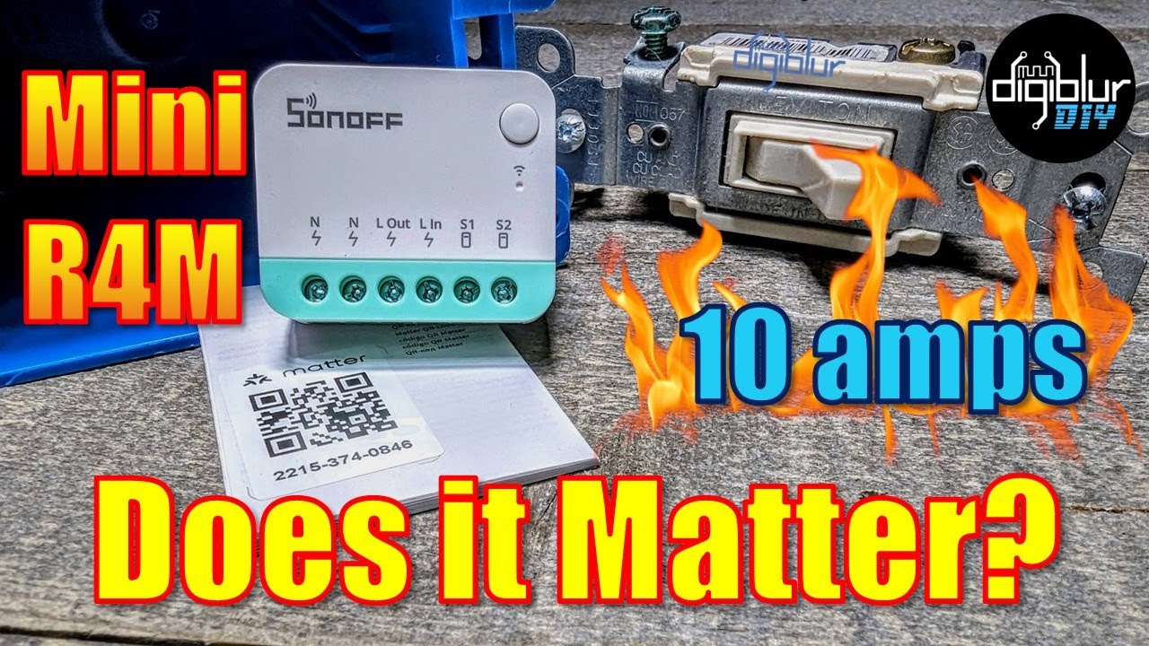 Sonoff Mini R4M Extreme - Does it Matter? - YouTube