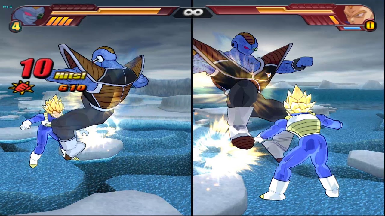 DBZ BT3 Online | Burter vs Vegeta | Dragon Ball Super Music - YouTube