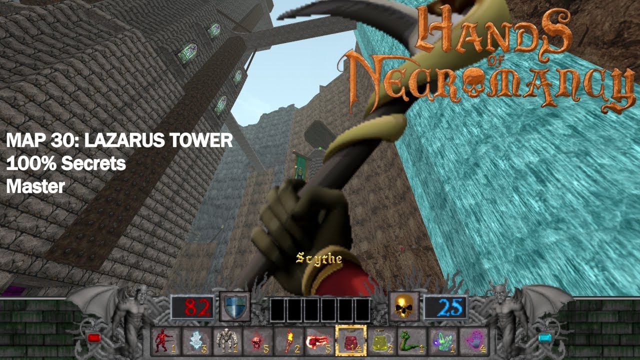 Hands Of Necromancy - Map 30: Lazarus Tower (Master, 100% Secrets) - YouTube