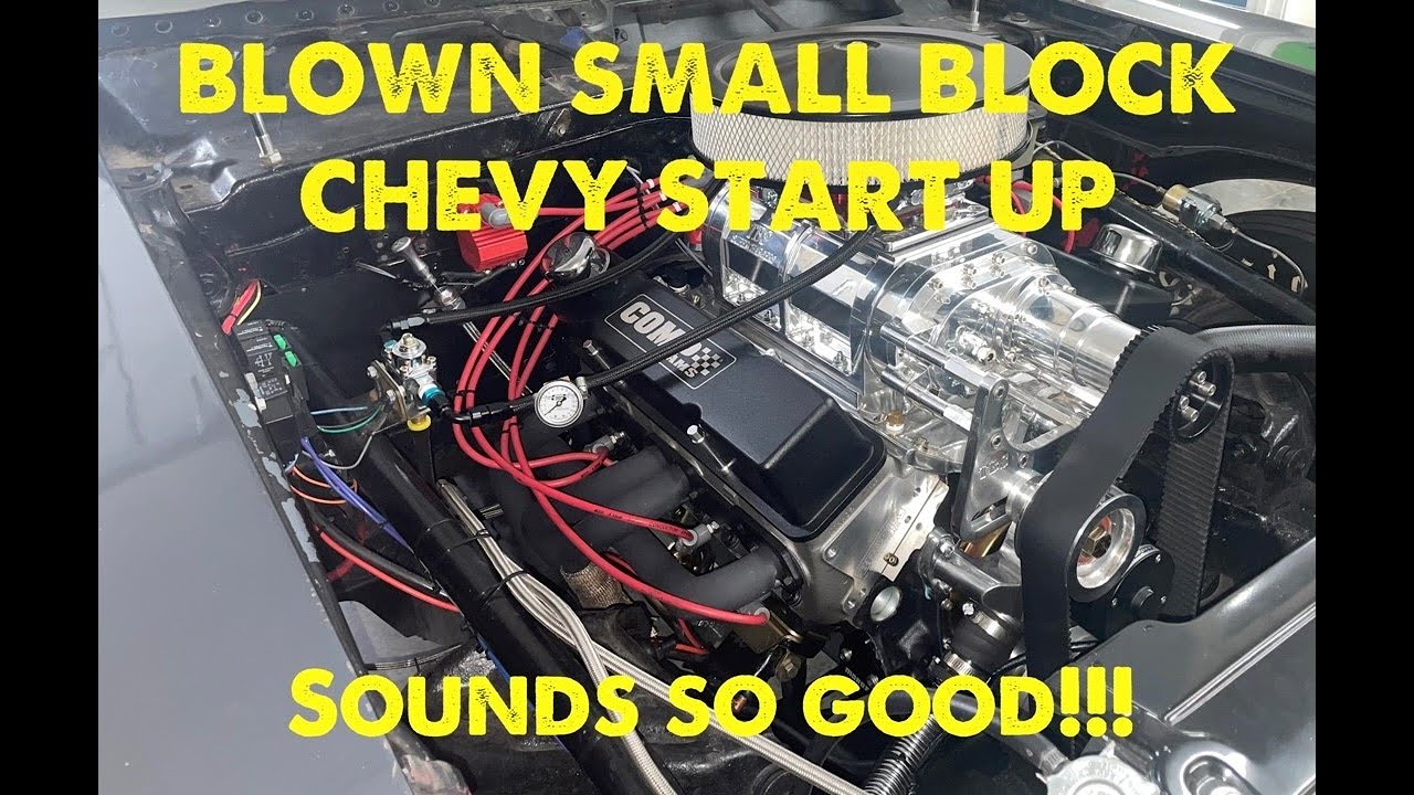 Supercharged Small Block Chevy Start Up (So LOUD!!) - YouTube