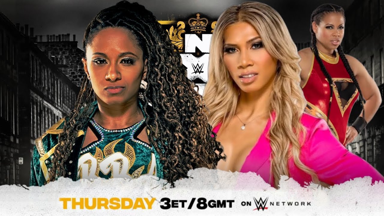 NXT UK || TASHA STEELZ VS GISELE SHAW (W/SAVANNAH EVANS) || - YouTube