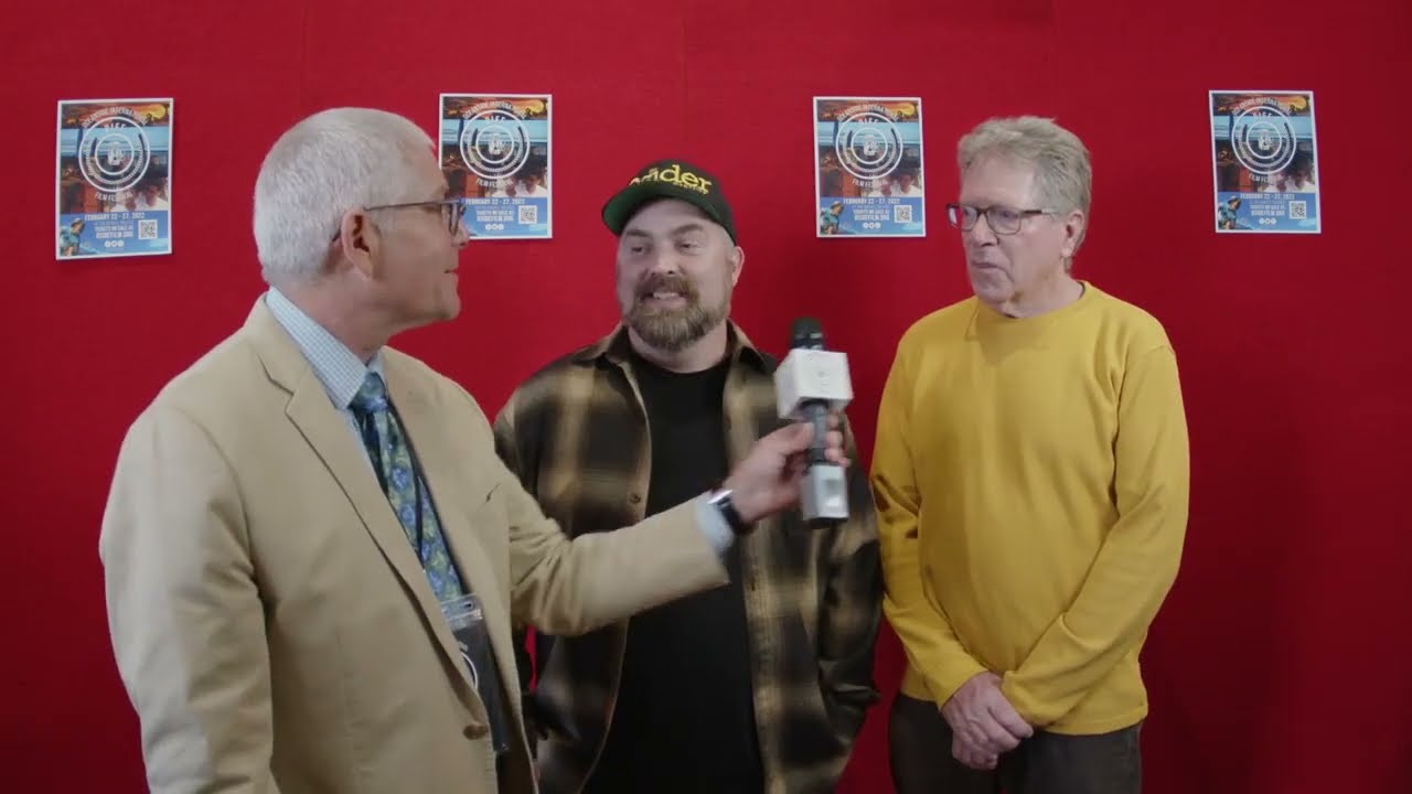 OIFF 2022 Red Carpet | Zach Cordner & Charlie Neuman - YouTube