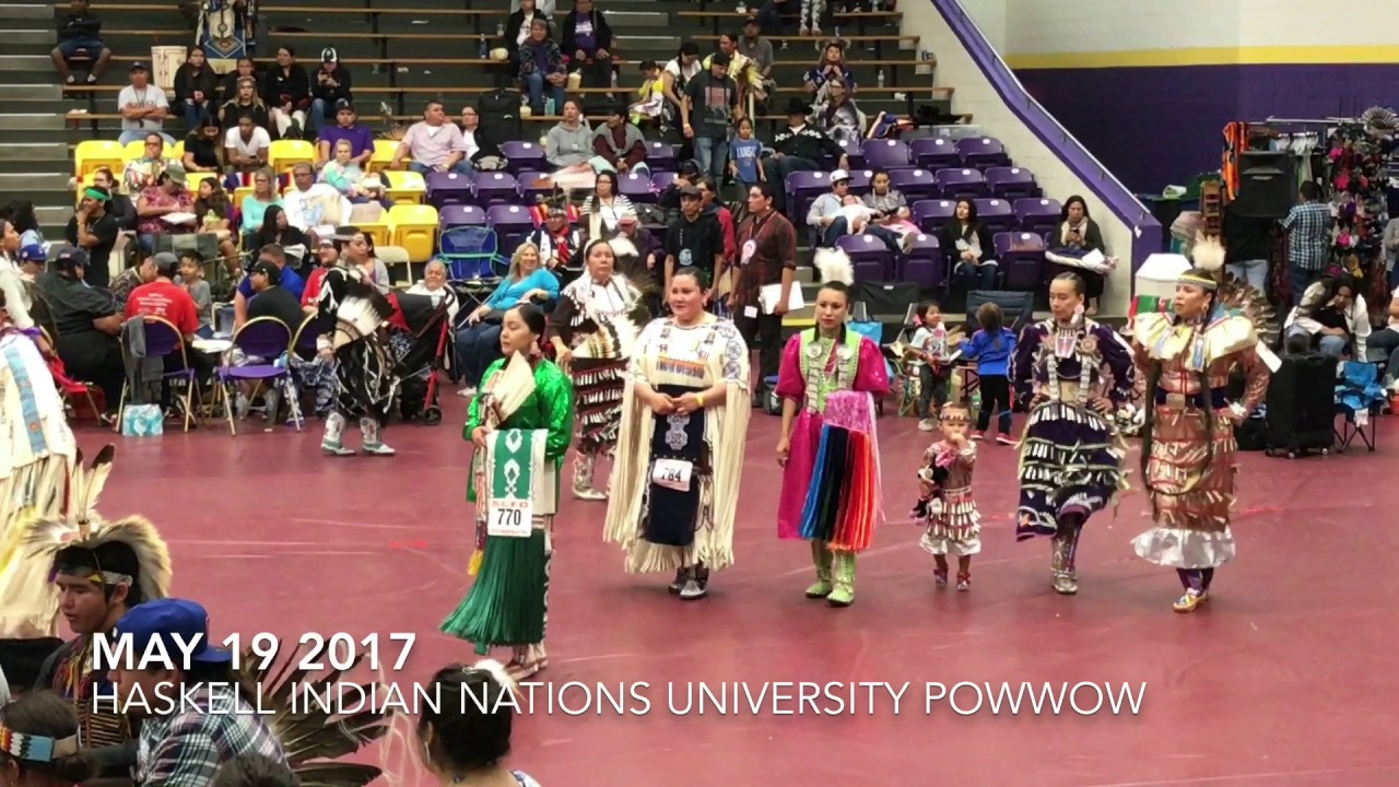 Haskell Indian Nations University Powwow 2017 1 - YouTube