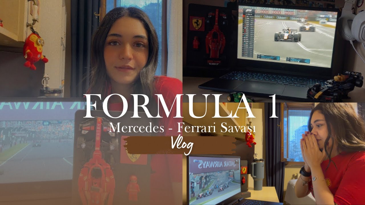 Formula 1 İlk Yarış | Mercedes & Ferrari Savaşı {Vlog} - YouTube