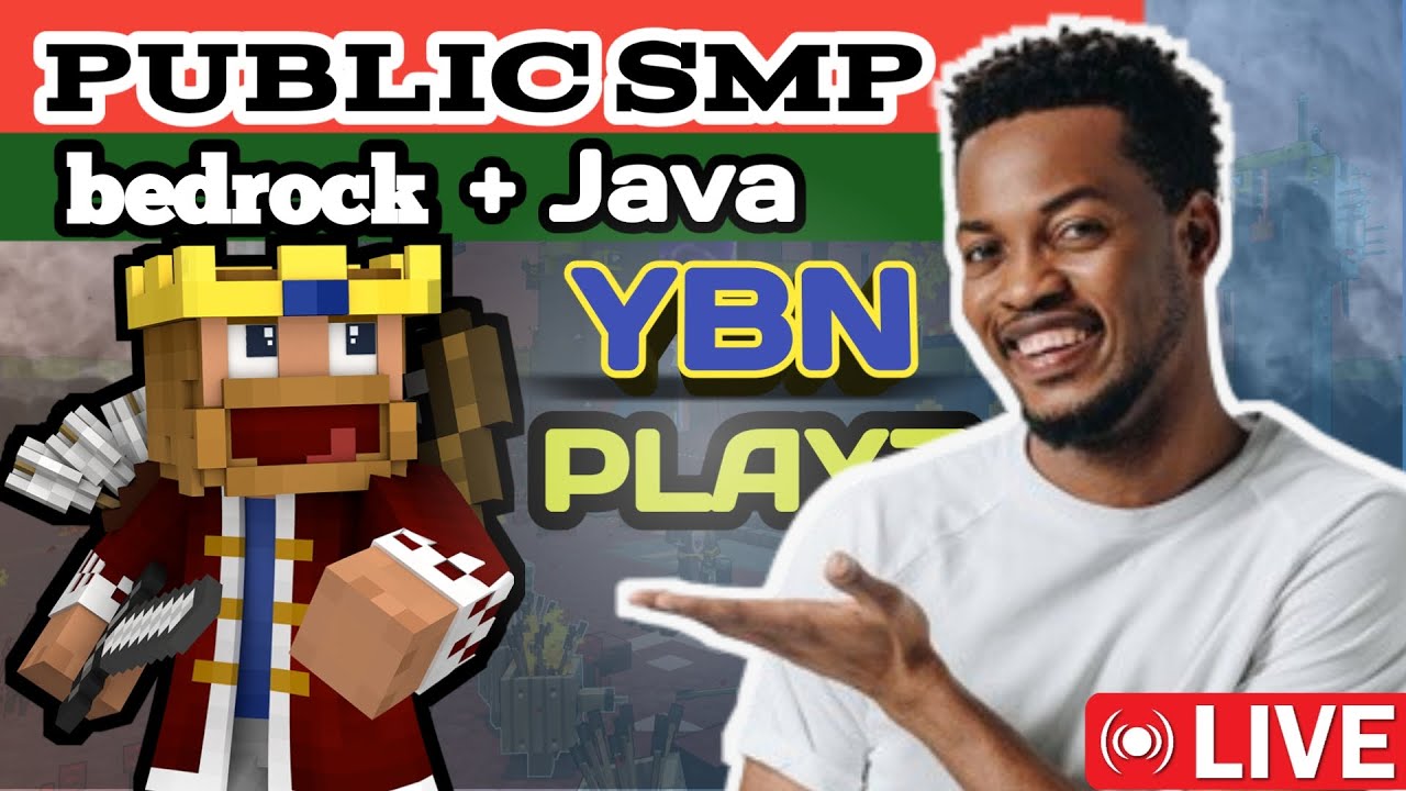 🔴Minecraft Public SMP Join Now Java vs Bedrock Edition #minecraft #live ...