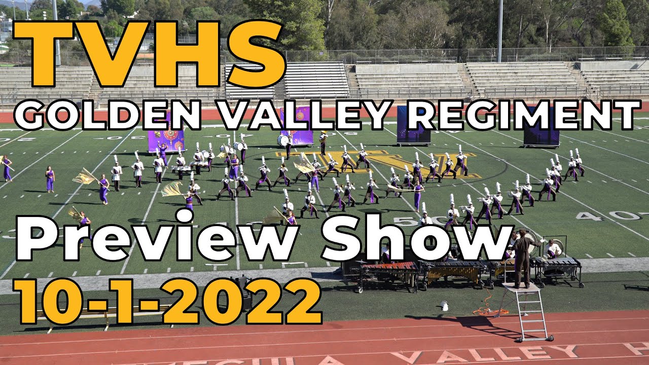 TVHS Band and Color Guard October 1, 2022 - PREVIEW SHOW - YouTube