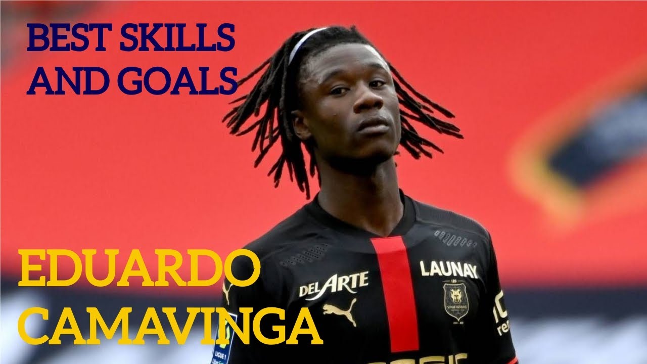EDUARDO CAMAVINGA - best goals of Eduardo Camavinga. Skills, goals ...