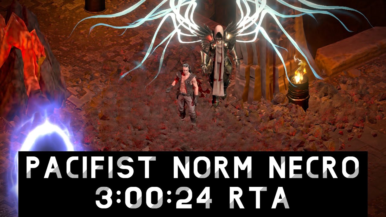 [D2R] PB! Pacifist Norm Necro 3:00:24 RTA - YouTube
