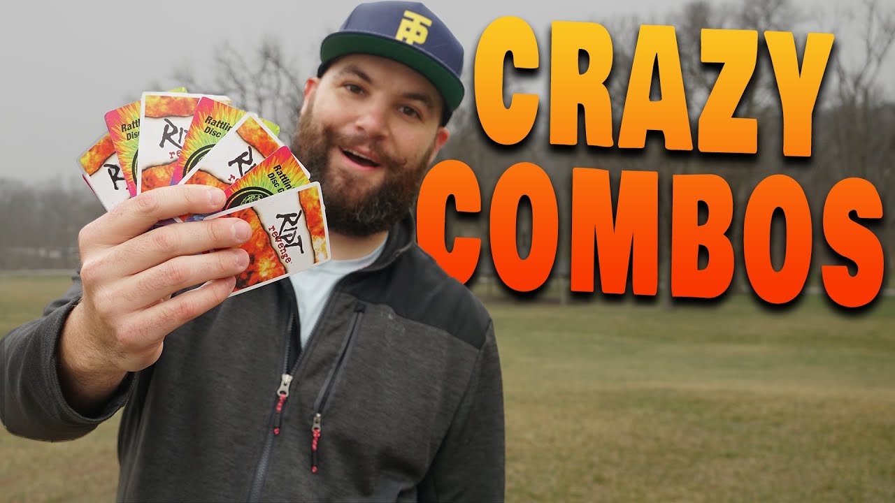 Combining Two Of The Most Brutal Disc Golf Card Games - YouTube
