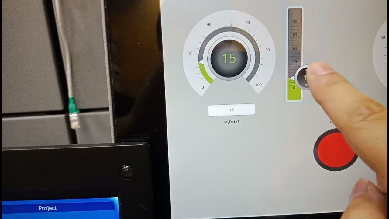 SIMATIC HMI Unified Comfort Panels - 02 - Node-red dashboard - YouTube