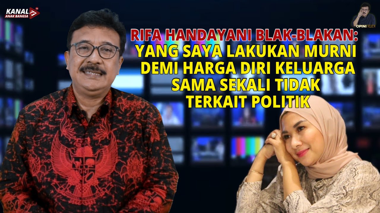 RIFA HANDAYANI: YANG SAYA LAKUKAN MURNI DEMI H4RGA DIRI KELUARGA, SAMA ...