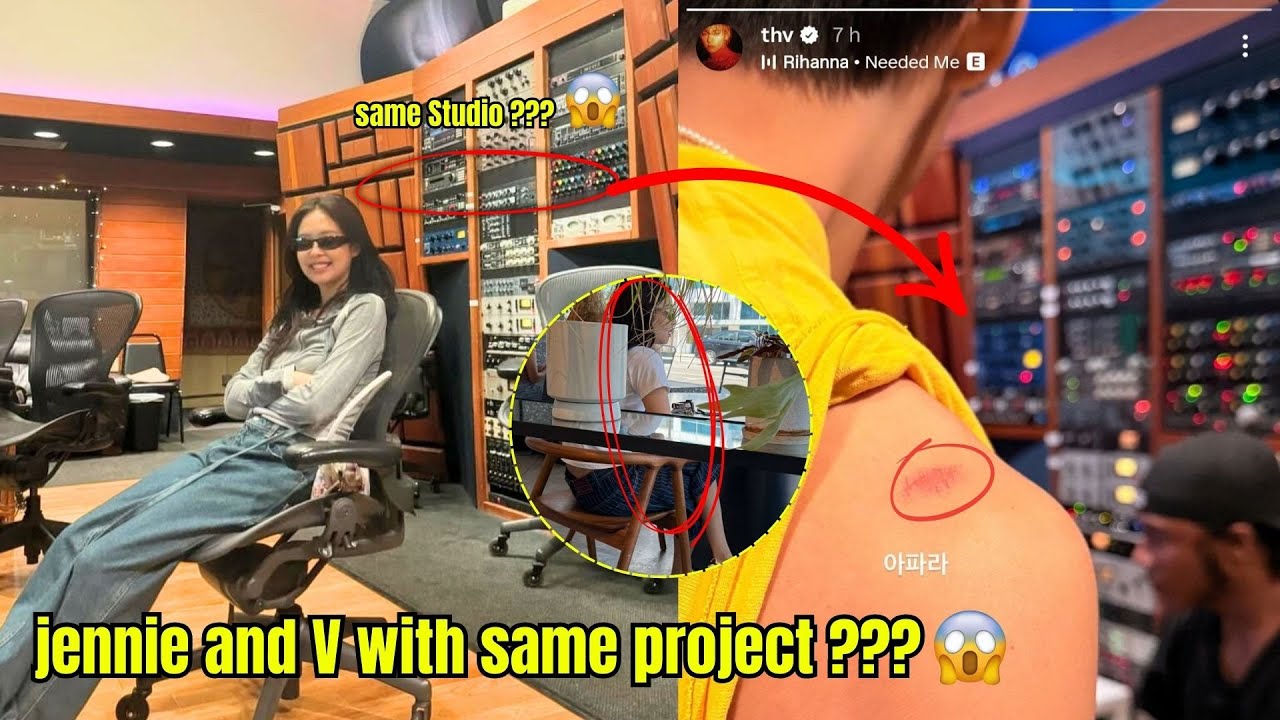 SHOCKED ! Jennie spotted in the same studio as V in LA? Here's the reason behind it - YouTube