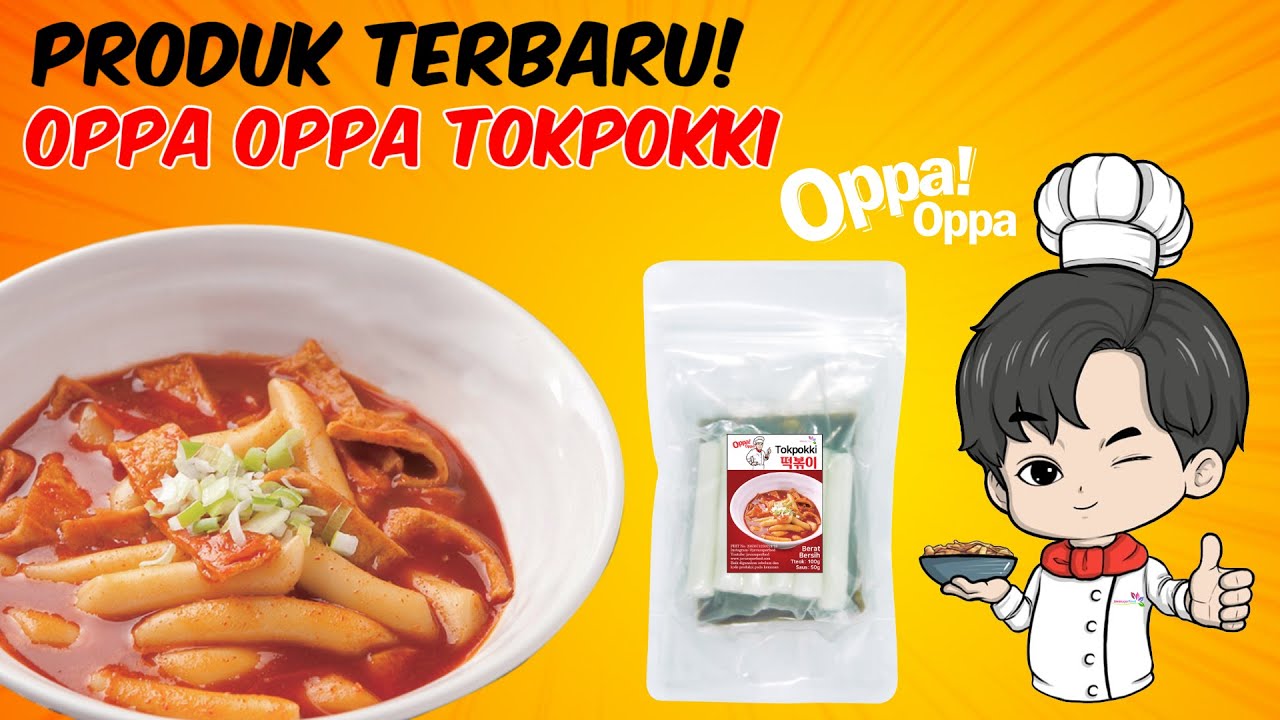 [JAVA SUPER FOOD] Produk Terbaru Oppa Oppa Tokpokki - YouTube