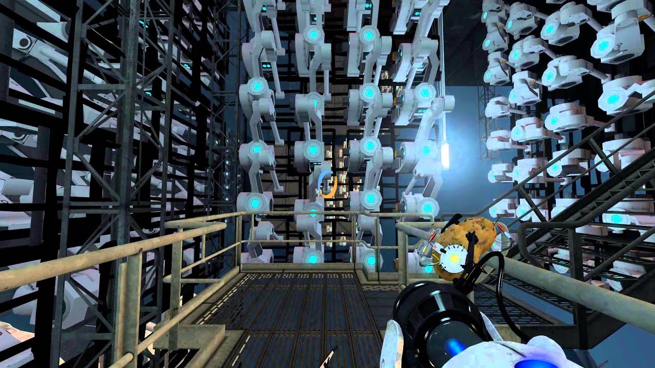 Portal 2 Playthrough - Chapter 9: The Part Where He Kills You + Credits ...