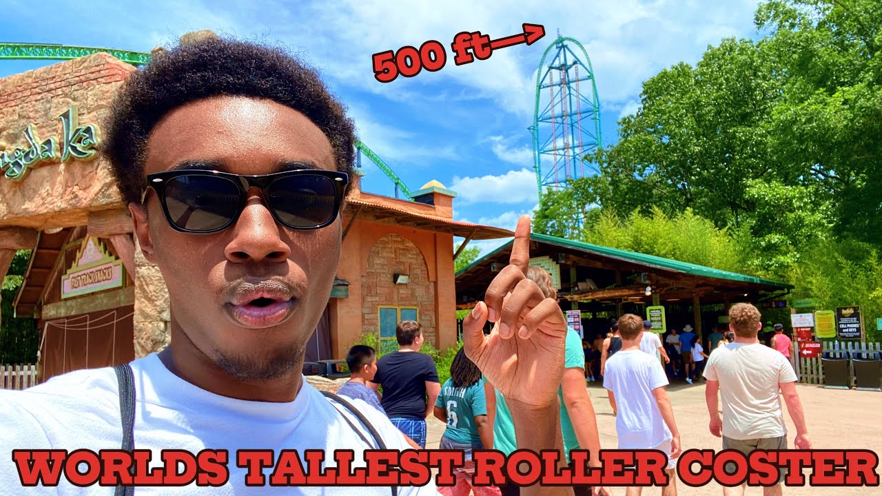 I Rode The WORLDS TALLEST ROLLER COASTER… - YouTube