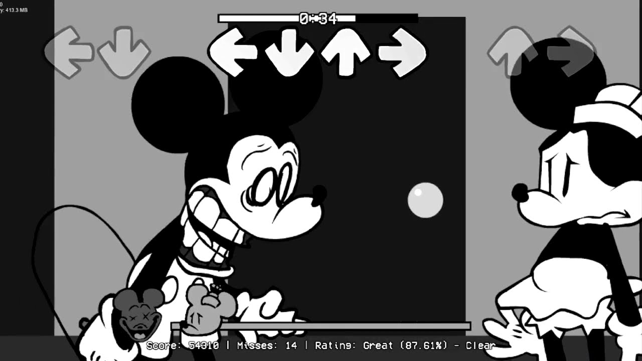 Cheated on Mouse - Mickey vs Minnie mod with animation | Friday Night ...
