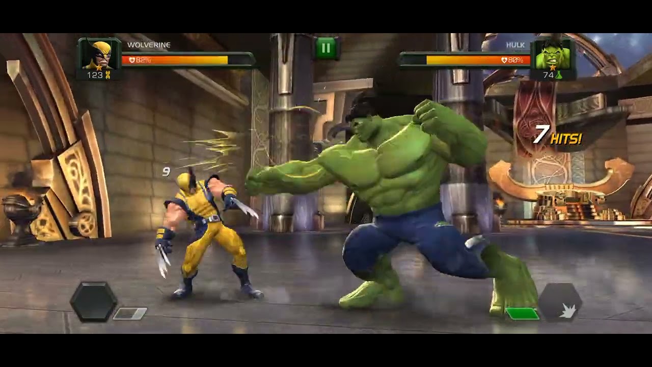 Hulk v/s Wolverine fight #the Marvel games😡😡😱😱😱🤗🥱🥱👍🦸 - YouTube
