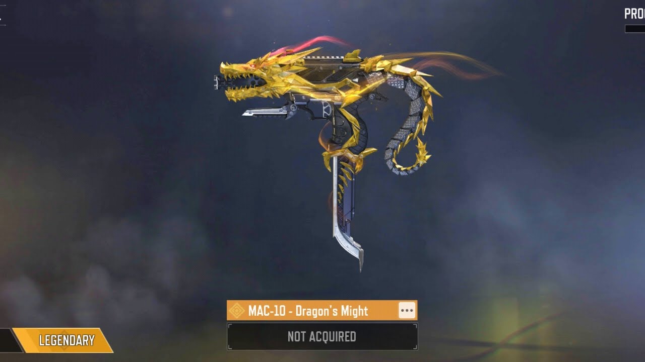 mac 10 dragans might legendary smg on call of duty mobile - YouTube