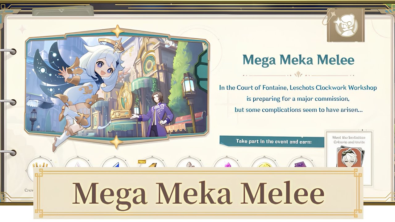 Genshin Impact (Mega Meka Melee){Simulation: Azure}[Replica Tactic ...