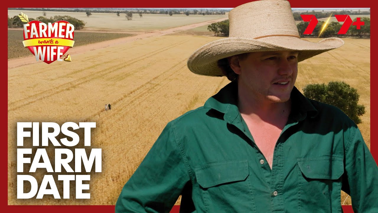 Farmer Dustin takes Sophie on a tour of his farm | Farmer Wants a Wife ...