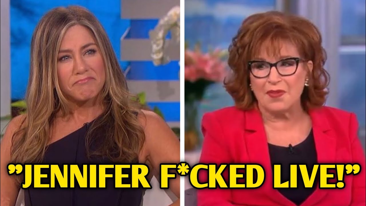 Jennifer Aniston Snaps at Joy Behar During Live Show on The View - YouTube