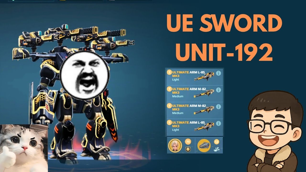 🔥 ULTIMATE SWORD UNIT-192 : Sức mạnh của đồng tiền 🔥 - War Robots 🇻🇳 ...