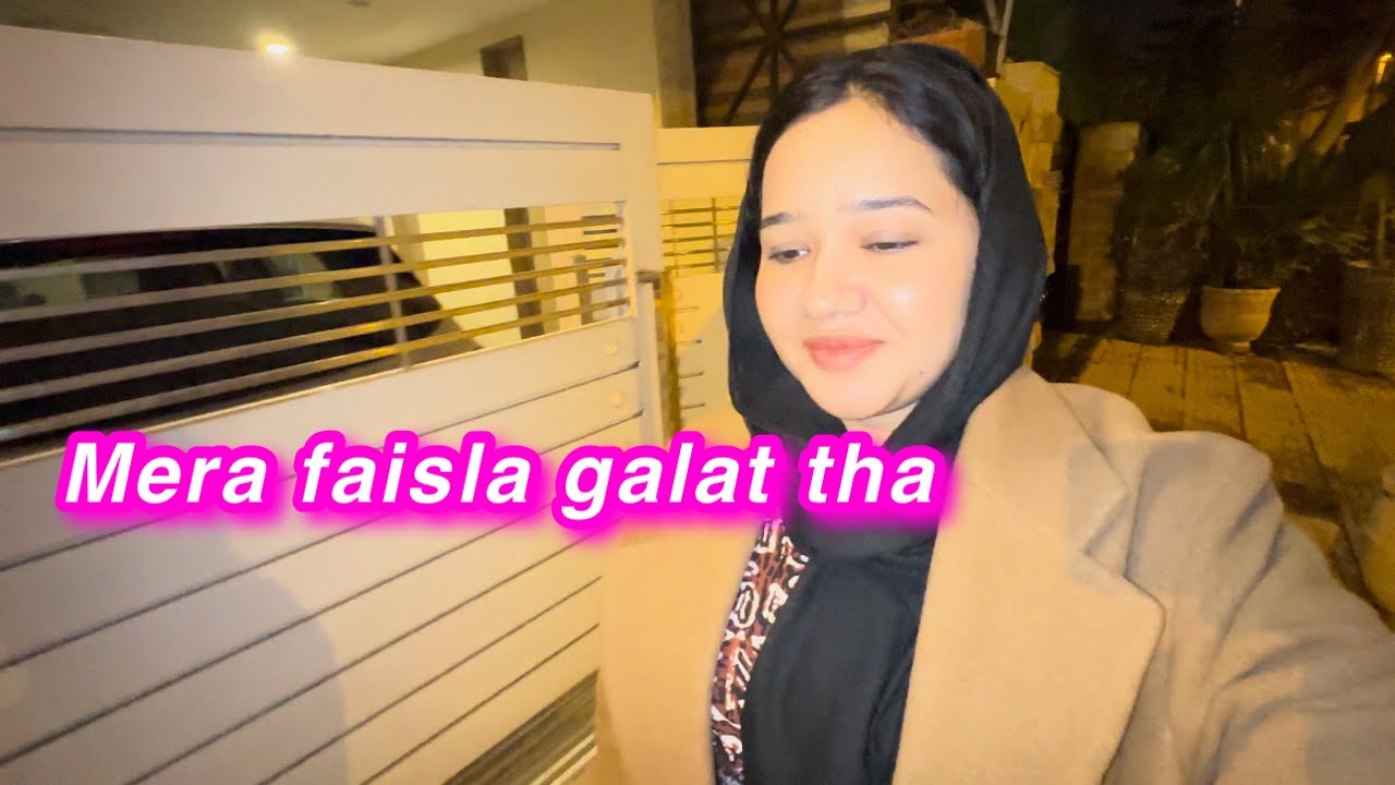 Mera faisla galat tha | ksi rishty py yakeen nhi rha | Sitara Yaseen vlog - YouTube