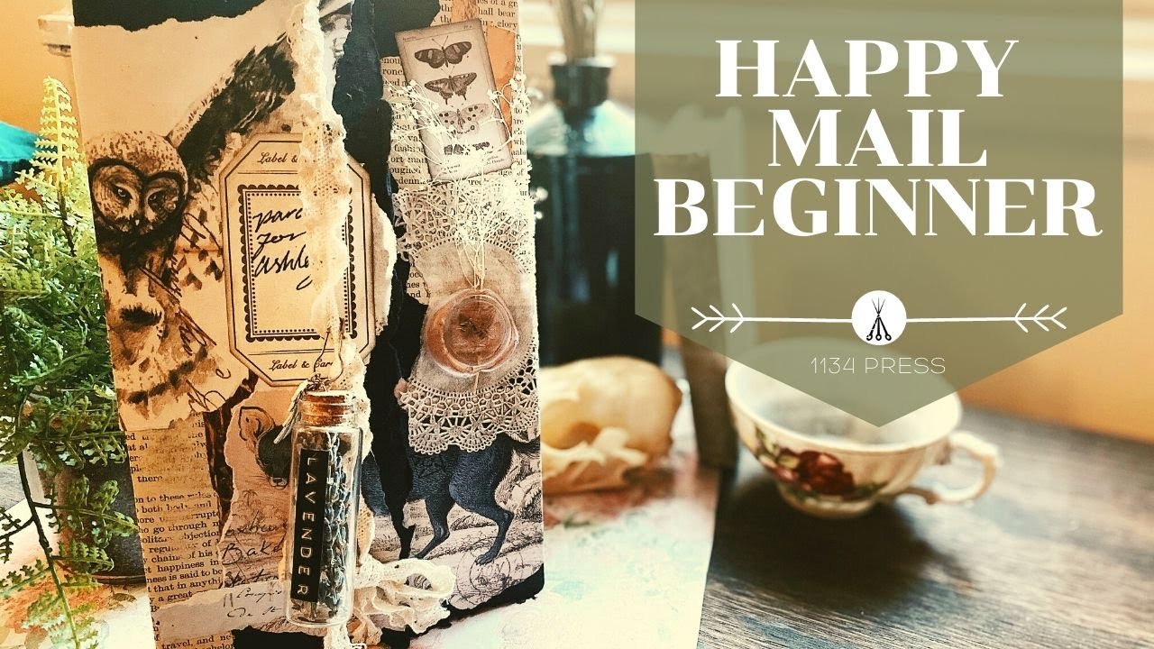 Happy Mail for Beginners | Paper Crafts | 1134 Press - YouTube