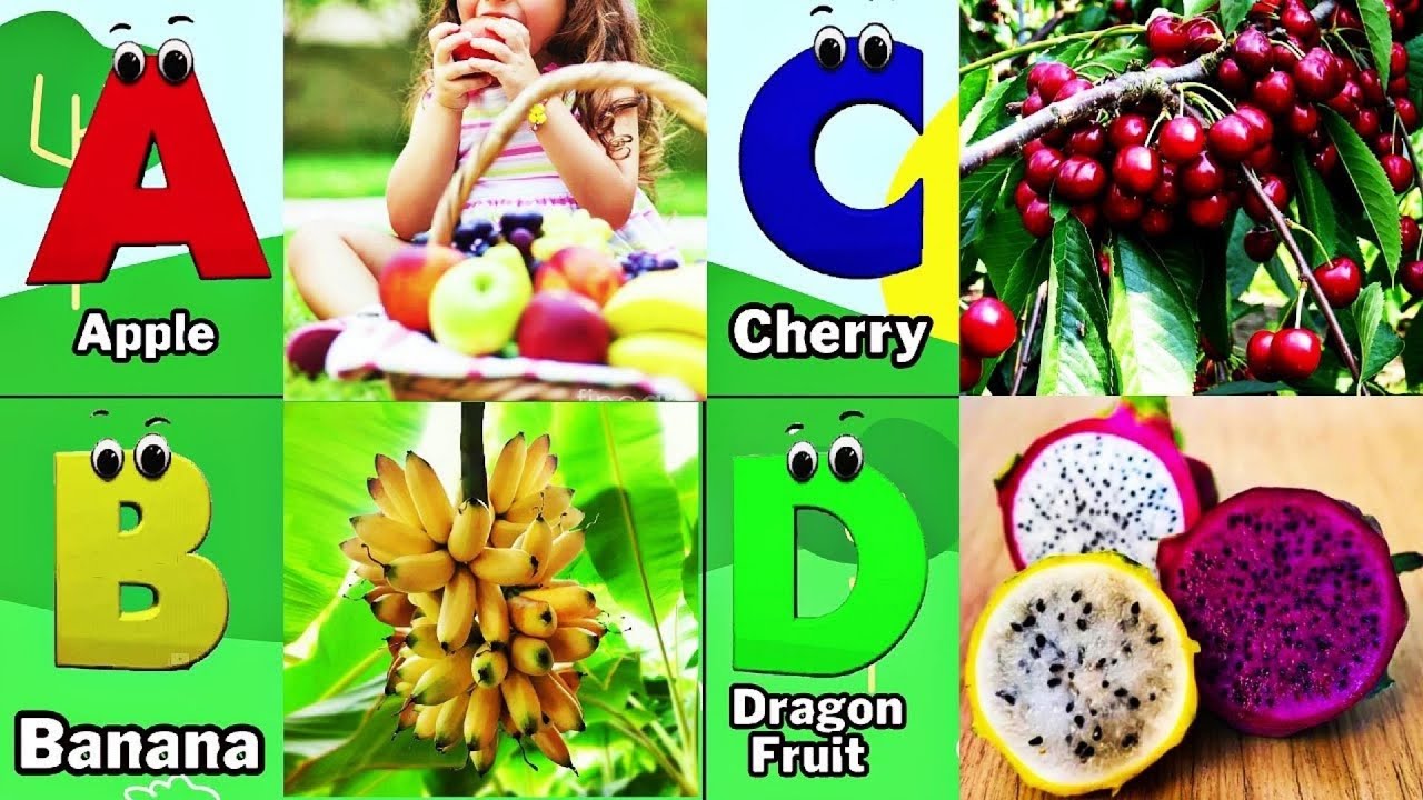 Learn Colors and Fruits for Kids | Fruits Song | Colors Song | Toddlers ...