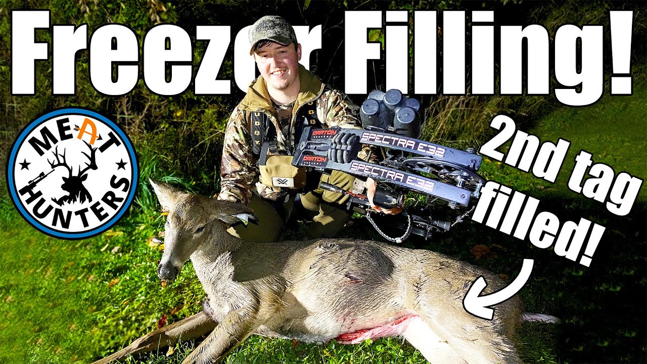 Filling the Freezer with My New Bow! | 2nd Deer Down in PA! - YouTube