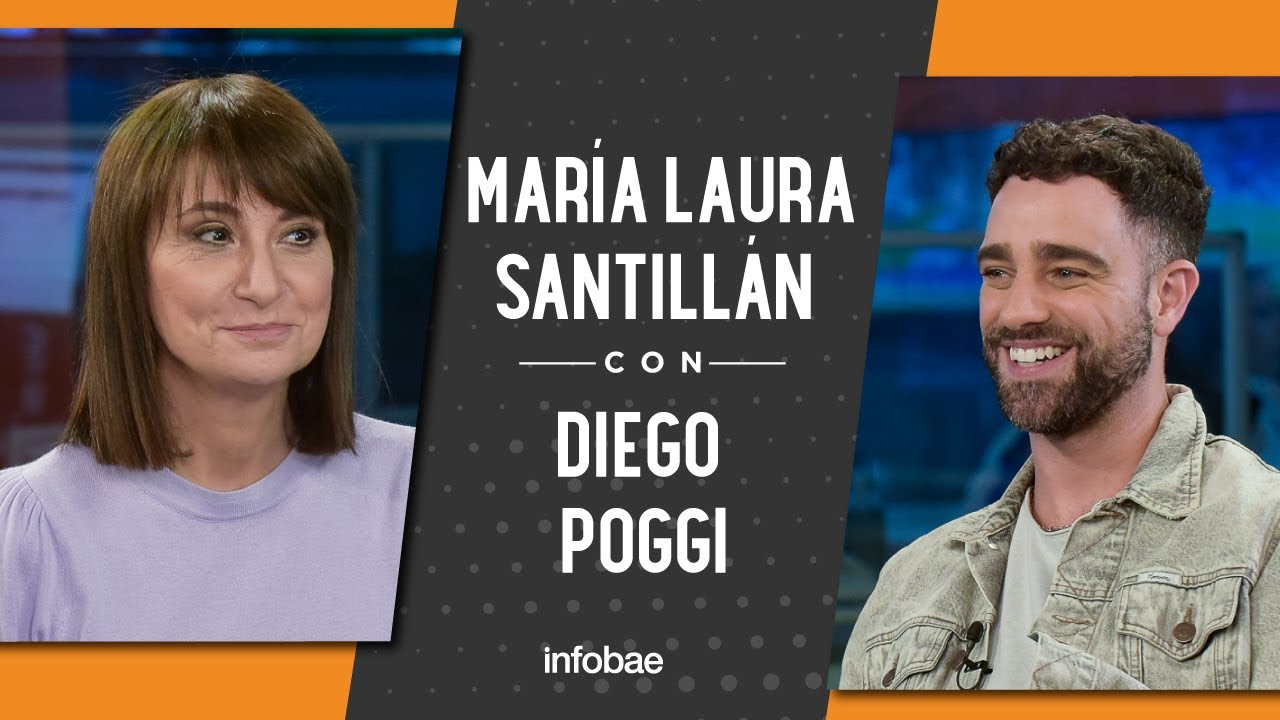 Diego Poggi con María Laura Santillán: "Soy blanco o negro. Soy ...