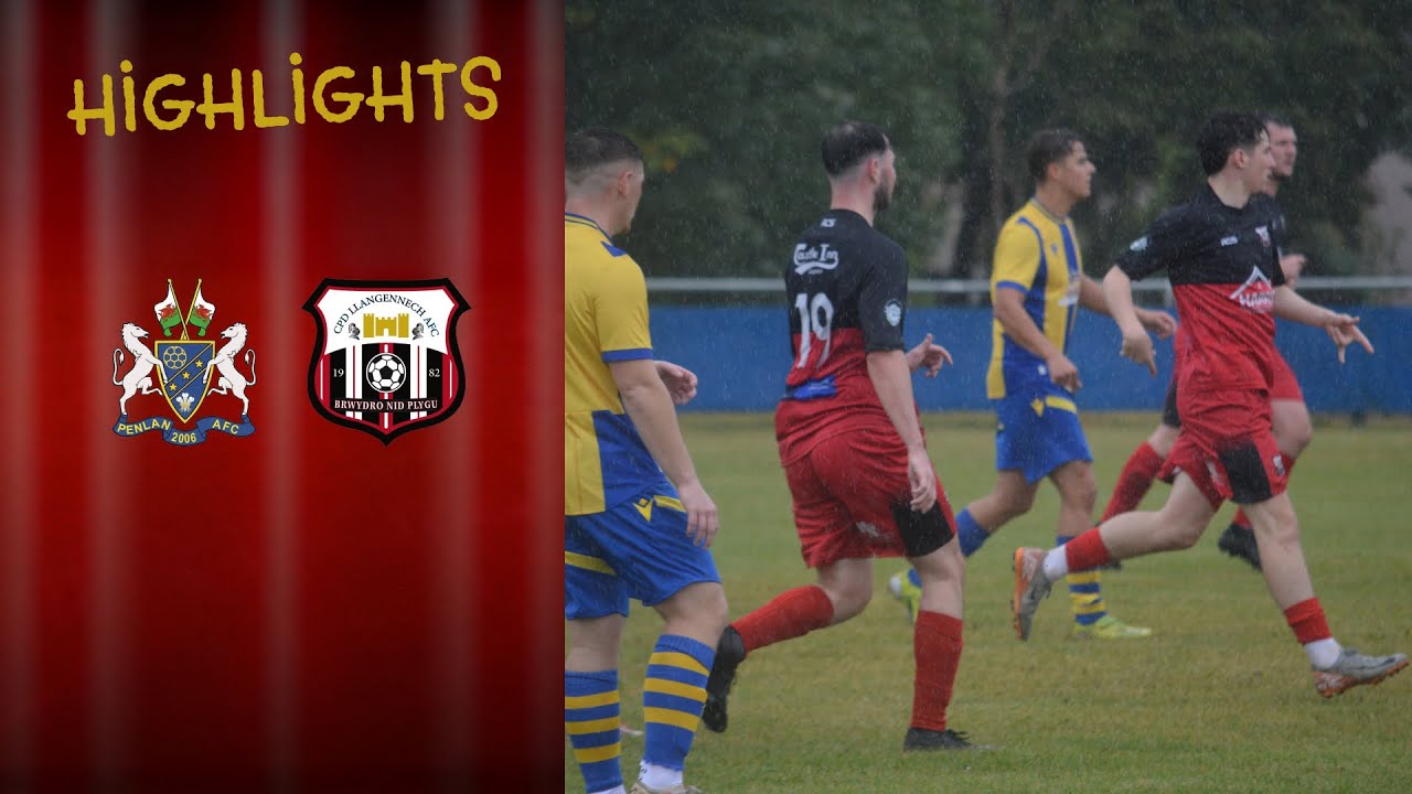 Penlan vs Llangennech | Macron West Wales Premier League | Highlights ...