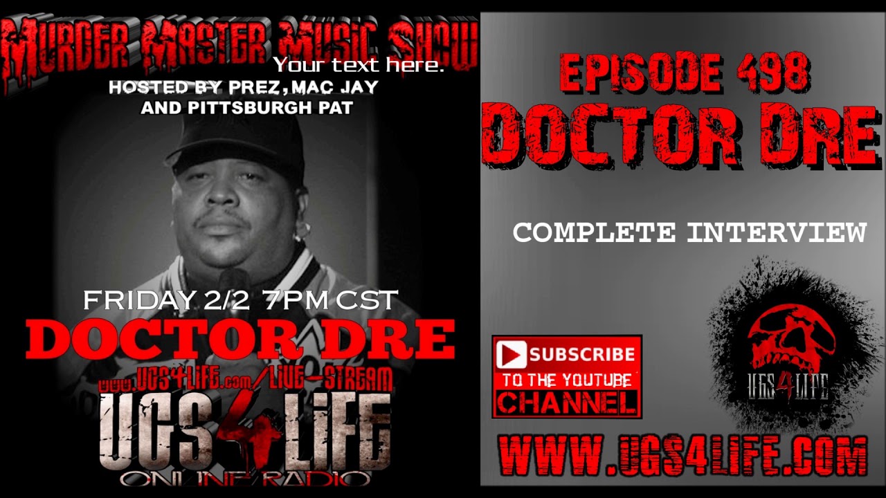 EP 498 FORMER YO MTV RAPS HOST DOCTOR DRE COMPLETE INTERVIEW - YouTube