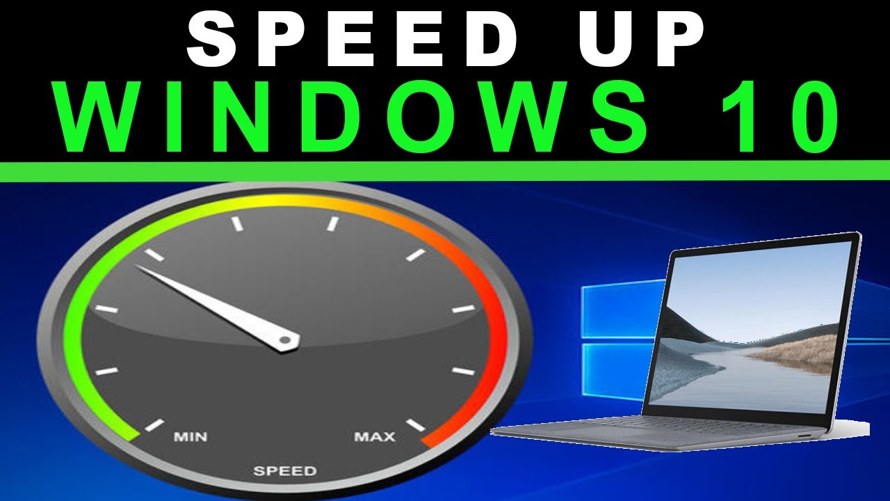 Speed up Windows 10 laptop - YouTube