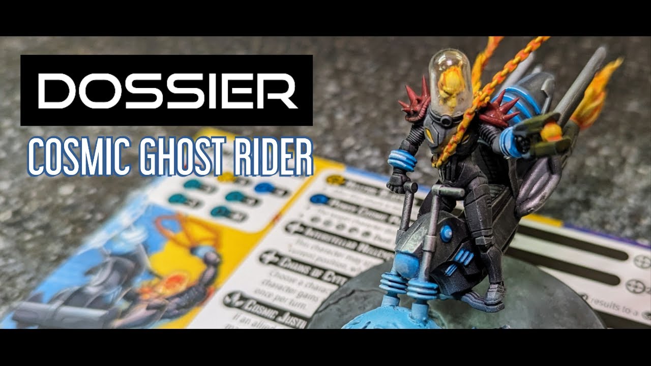 Marvel Crisis Protocol Dossier - Cosmic Ghost Rider - YouTube